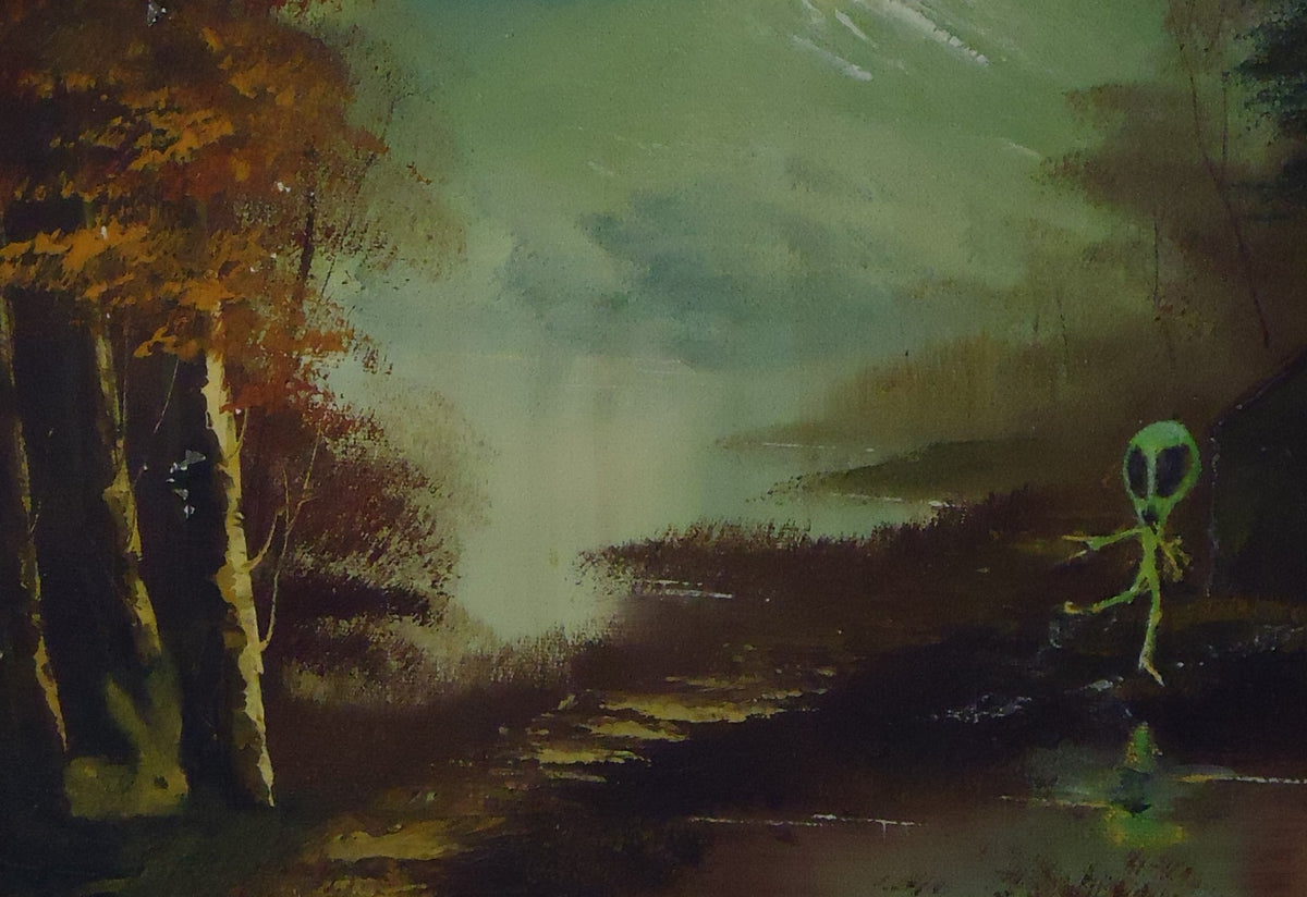 original art-painting "Hansel approaches Greta" ...on Sale! – enigma